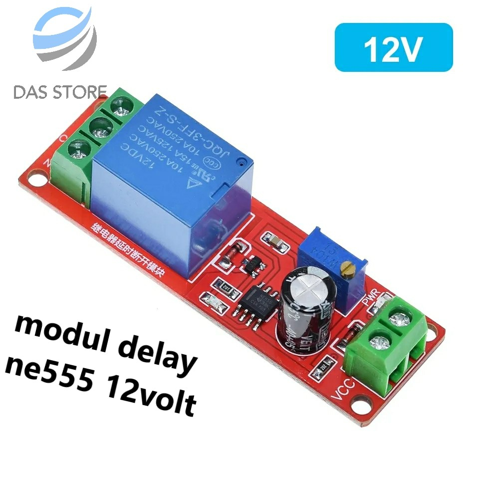 Jual Modul Timer delay Switch Relay Adjustable Module NE 555 12V ...