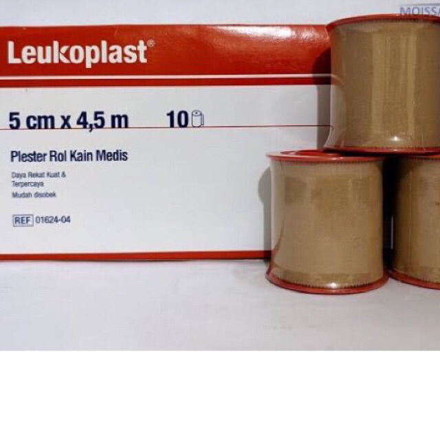 Jual Leukoplast PLESTER ROLL COKLAT 5cm x 4,5m | Shopee Indonesia