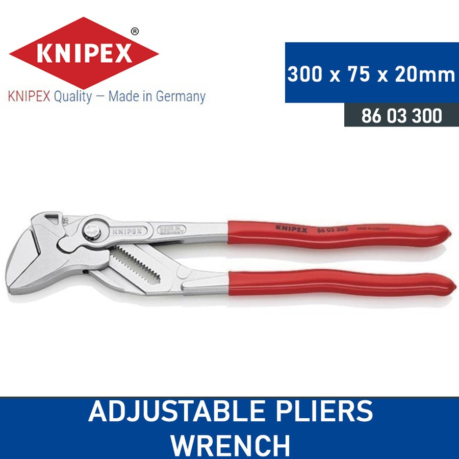 Jual Knipex Tang Kunci Inggris 12 Inch 86 03 300 Pliers Wrench Pliers ...