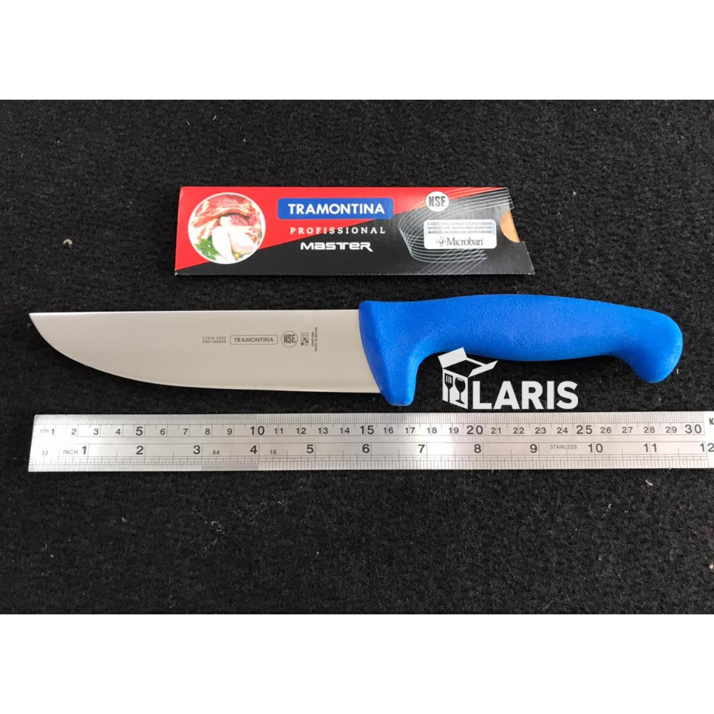 Jual ORI Brazil Pisau Dapur Tramontina Meat Butcher Knife 6 inch 15 cm ...