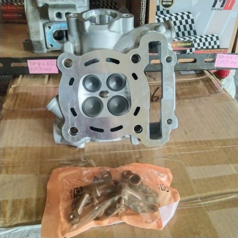 Jual Super head Lexi Aerox New Nmax 23 20 CNC porting | Shopee Indonesia