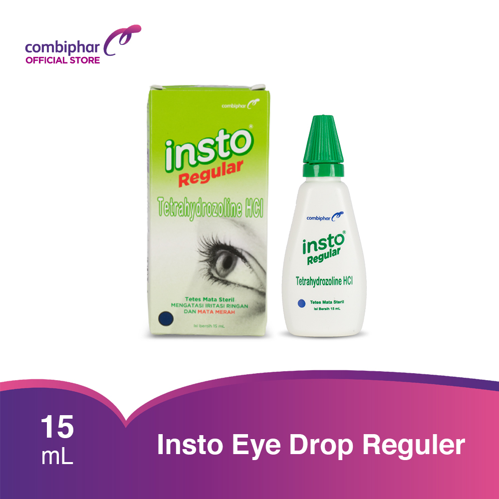 Jual Insto Eye Drop Reguler 15ml - untuk mata merah (Box) | Shopee ...