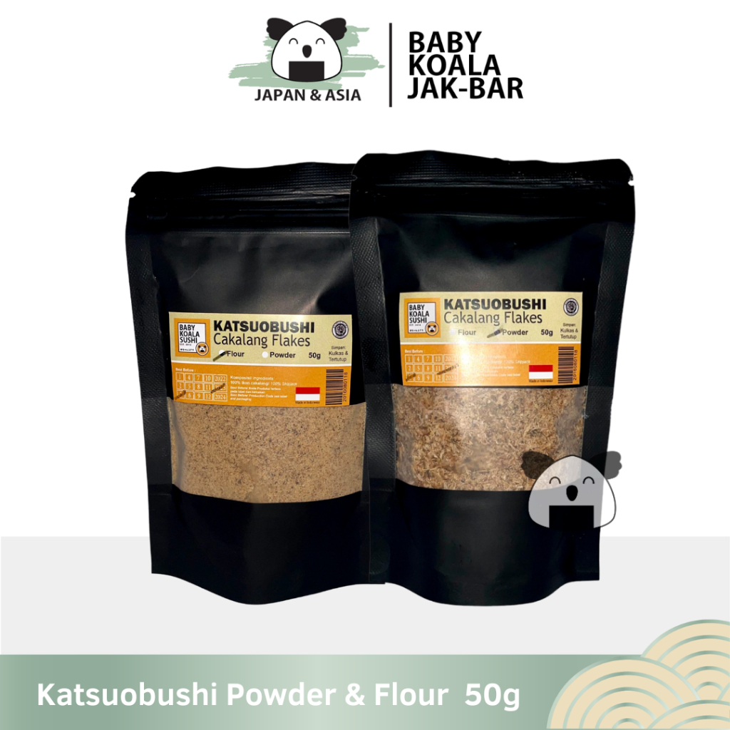 Jual KATSUO FLOUR dan POWDER Tepung Ikan Cakalang 50 g Halal Bubuk ...