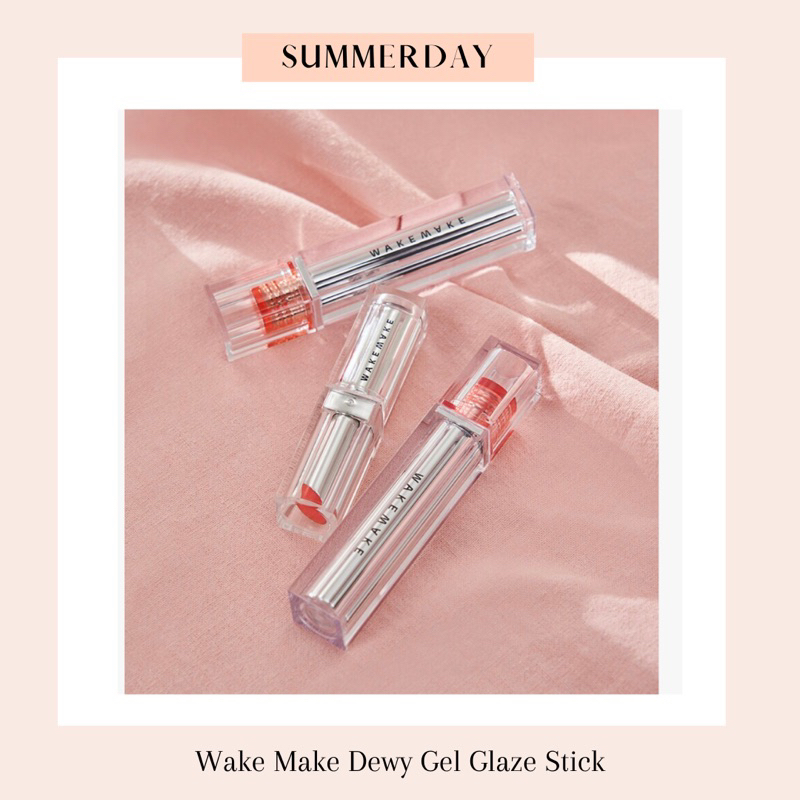 Jual [READY] Wake Make Dewy Gel Glaze Stick | Shopee Indonesia
