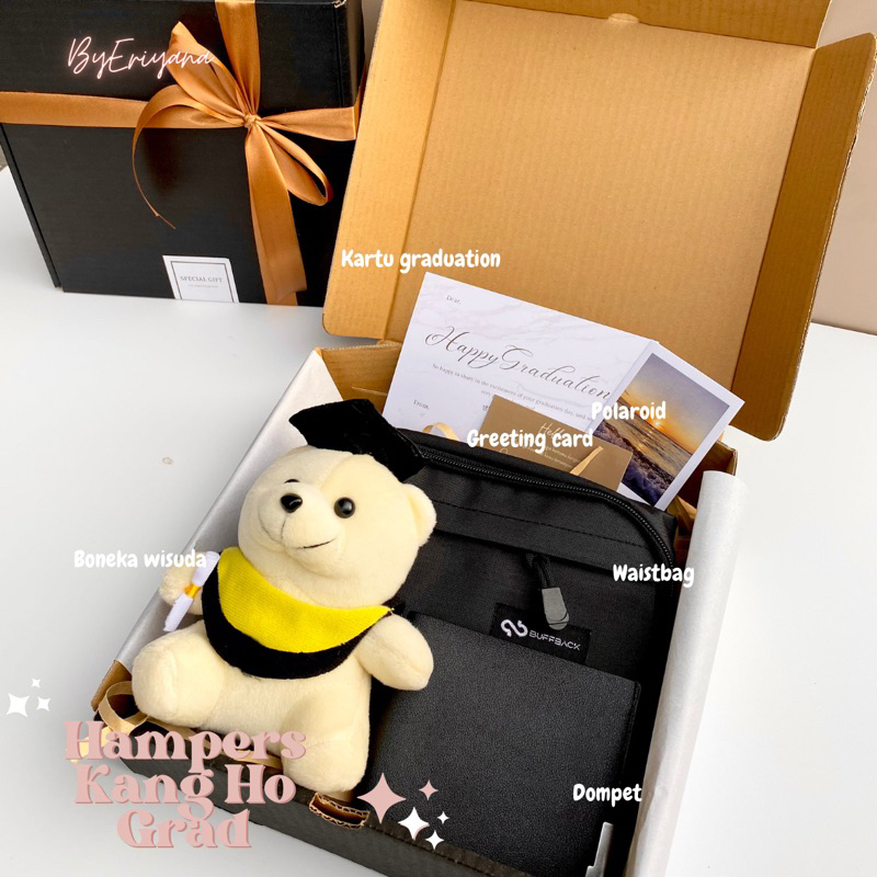 Jual Kado wisuda Graduation hampers wisuda boneka hampers giftbox ...