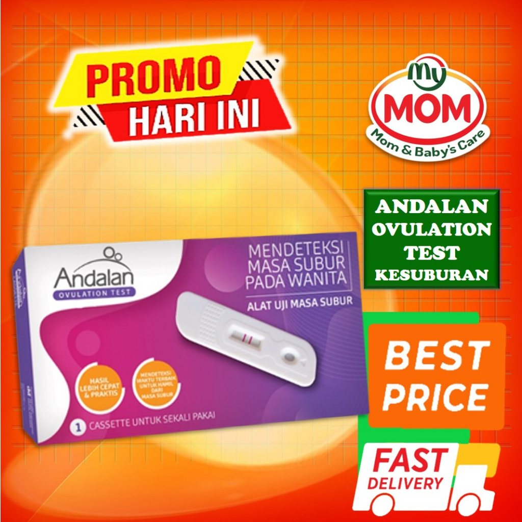 Jual ANDALAN Ovulation Test Kit - ANDALAN Test Kesuburan - MYMOM ...