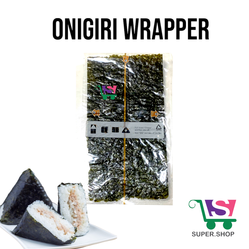 Jual Triangle Onigiri Sushi Nori Sheet Nasi Kepal Jepang Rumput Laut ...