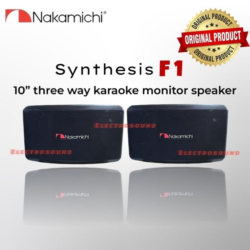 Jual Speaker Nakamichi F1 / Nakamichi Synthesis F1 10 Inch / Nakamichi Original ( 2 Unit ...