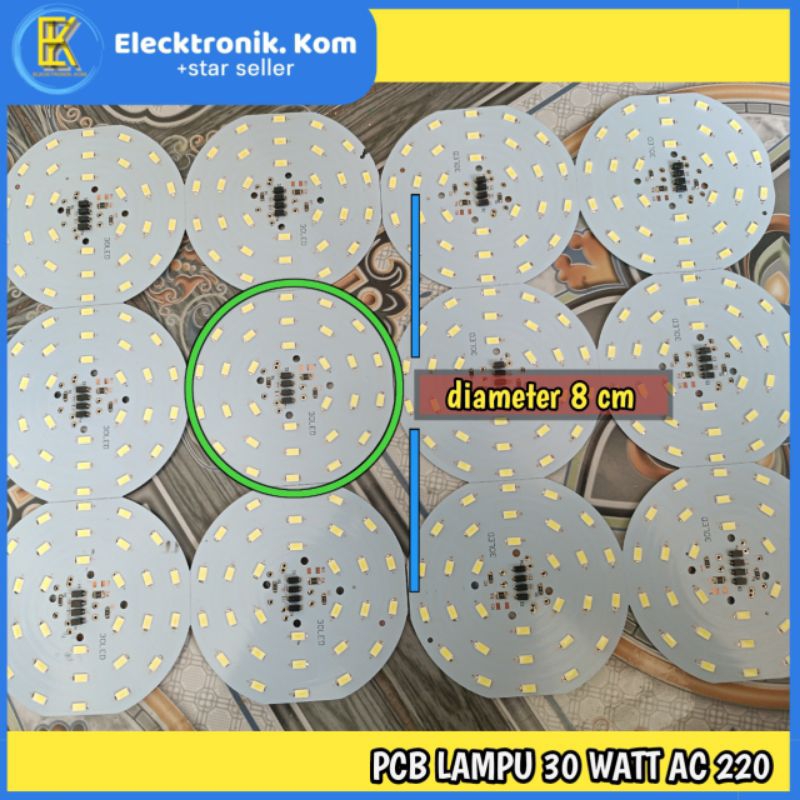Jual PCB lampu led 30 watt Ac 220, Murah & Kualitas Bagus | Shopee ...