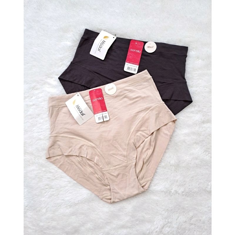 Jual SORELLA-CD celana dalam wanita model maxi-3079-bhn modal | Shopee ...