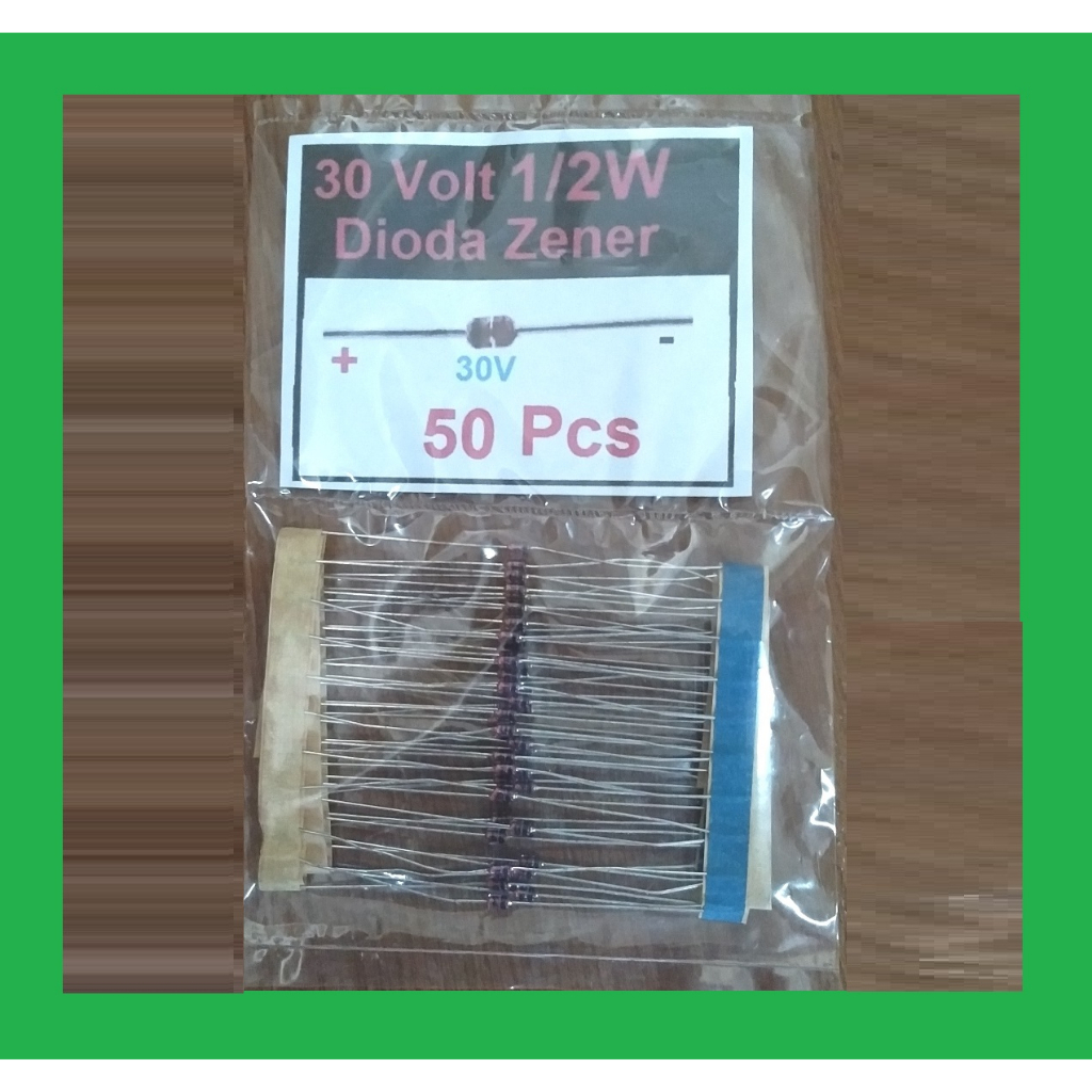 Jual QTY 50 PCS Dioda Zener 30 Volt 500mW Original | Shopee Indonesia