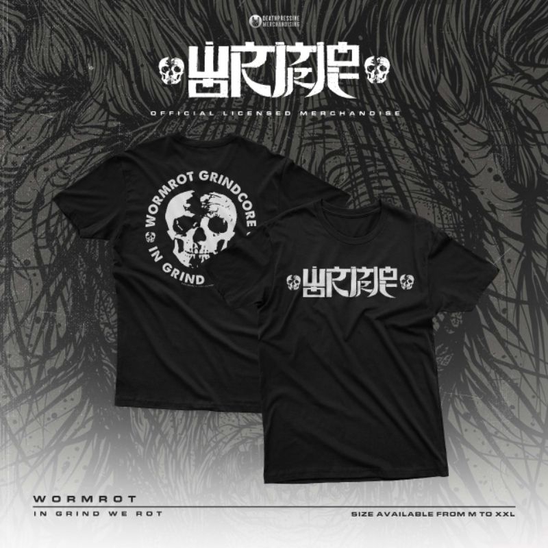 Jual WORMROT-In grind we rot Original Merchandise | Shopee Indonesia