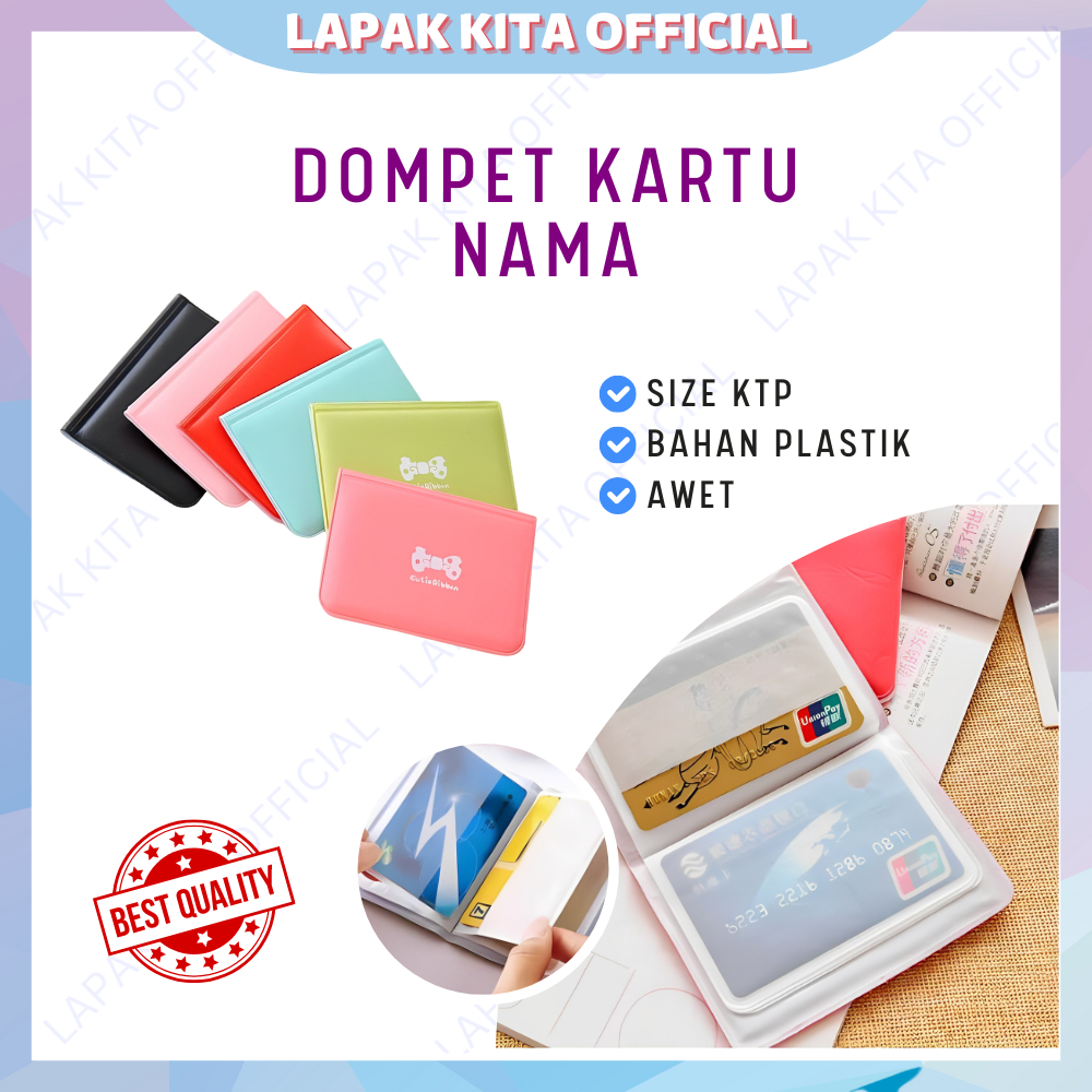 Jual Dompet kartu sim ktp warna isi 12 lembar multifungsi | Shopee ...