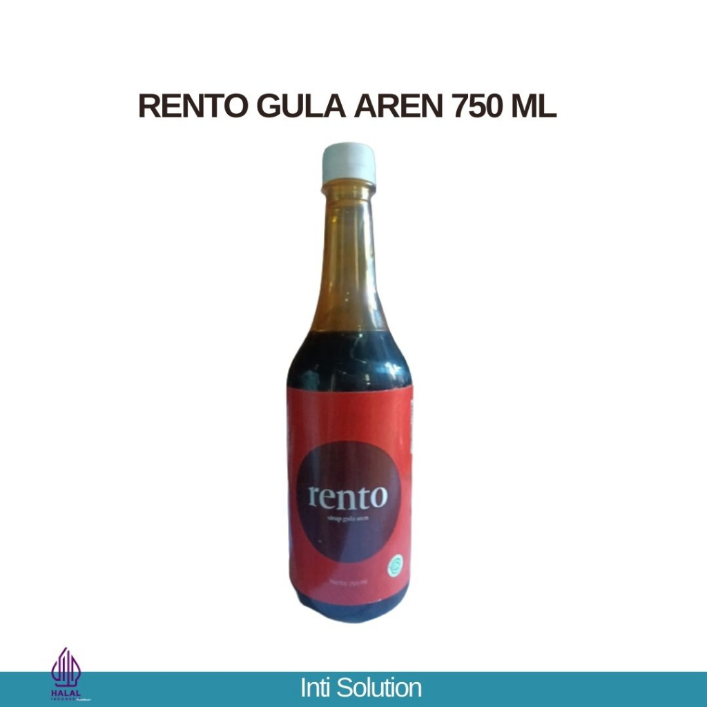 Jual Rento Gula Aren Cair Premium 750 ml Kemasan Botol | Shopee Indonesia