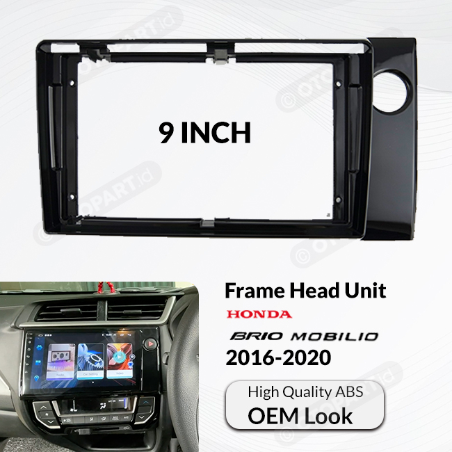 Jual Frame Head unit Headunit Honda Brio / Mobilio / BRV + Soket PNP ...