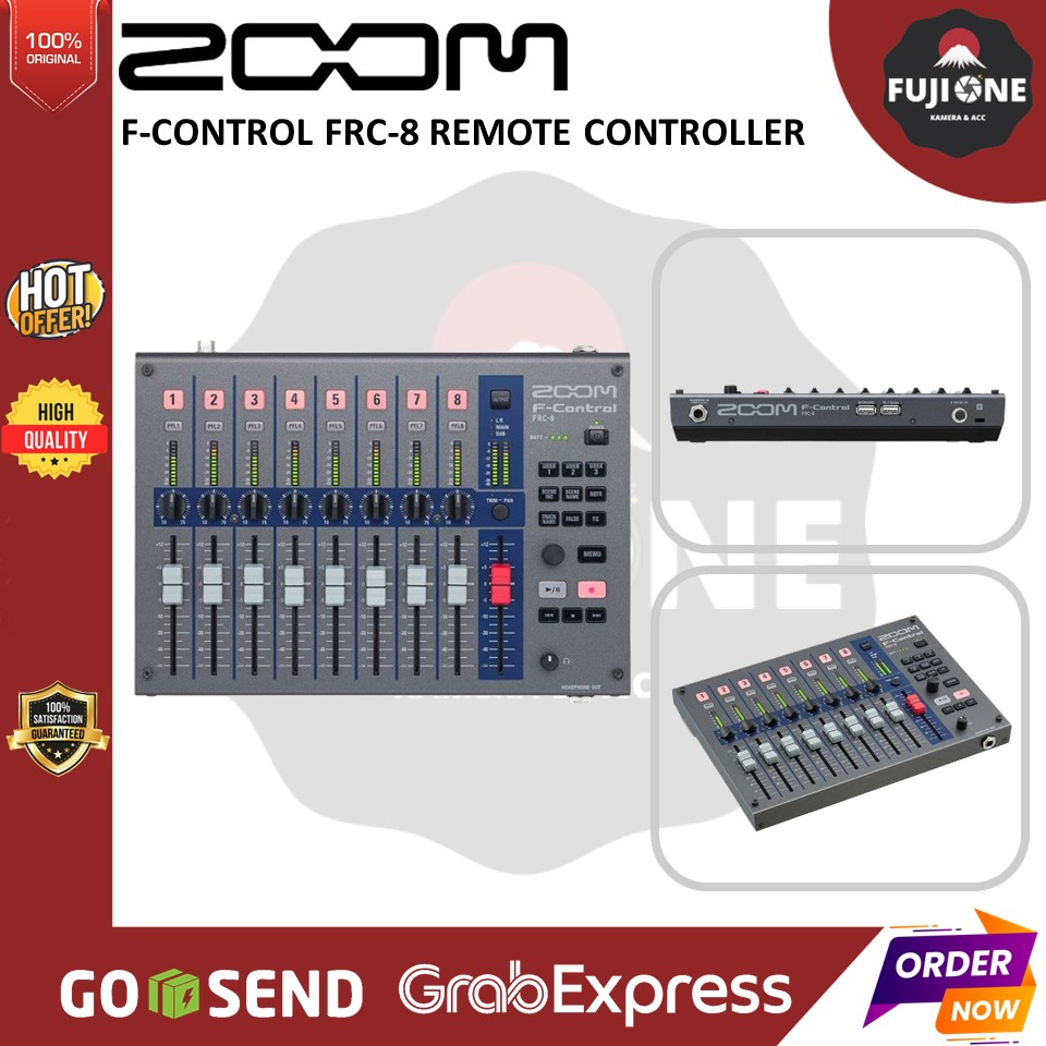 Jual ZOOM F CONTROL FRC-8 F Series Remote Controller Multitrack ...
