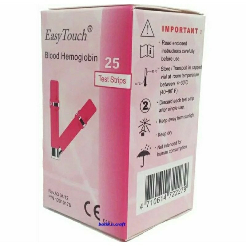 Jual Stik HB - Hemoglobin Easy Touch | Shopee Indonesia