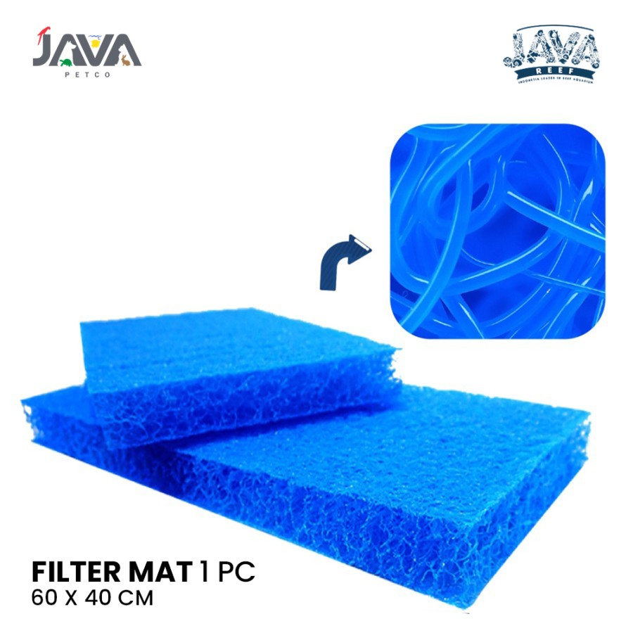 Jual JAVA Filter Hi-Density Media Filter/Biru/japmat Kolam Matt 60x40cm ...