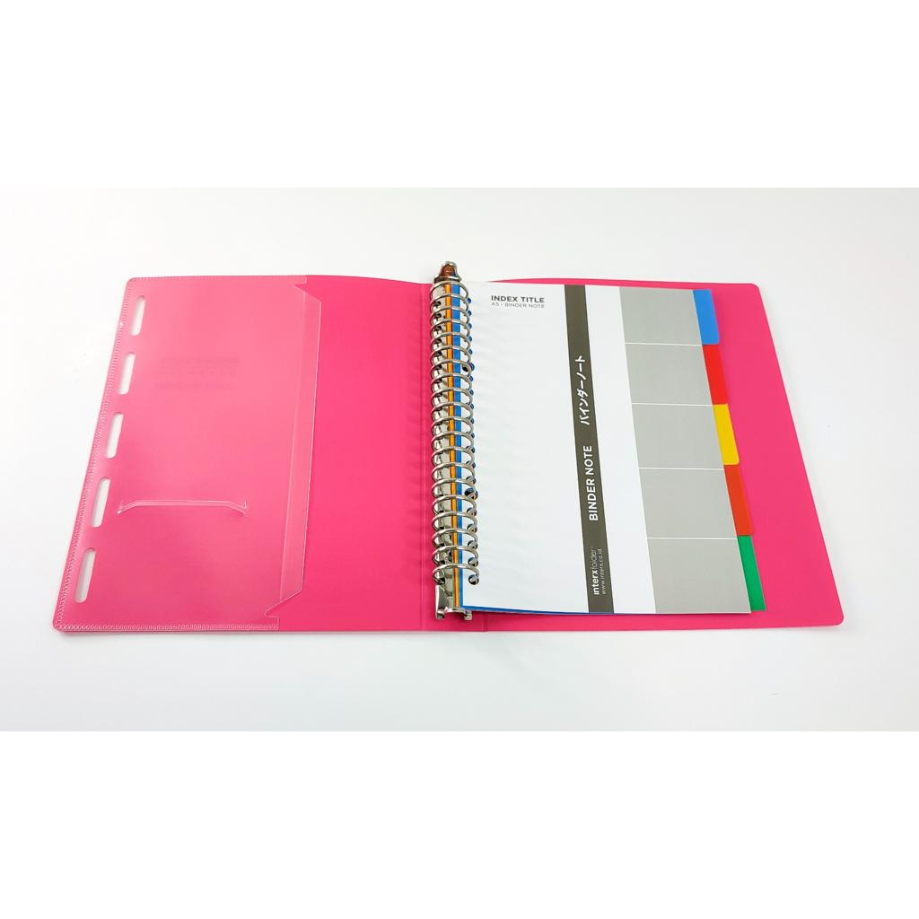 Jual Binder Note A5 Pastel Interxfolder | Shopee Indonesia