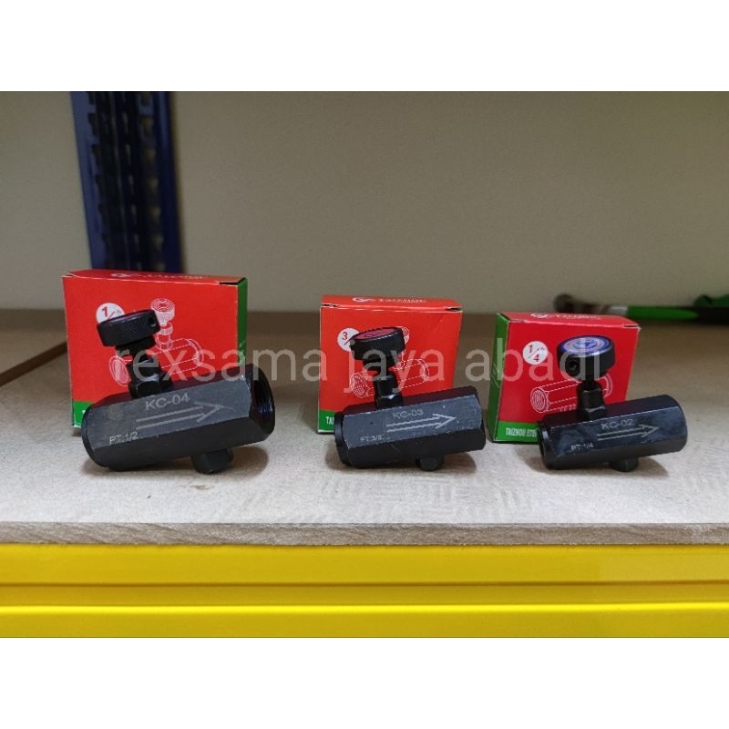 Jual KC-06 / PT-06 / 3/4 INCH FLOW CONTROL / THROTLE CHECK VALVE ...