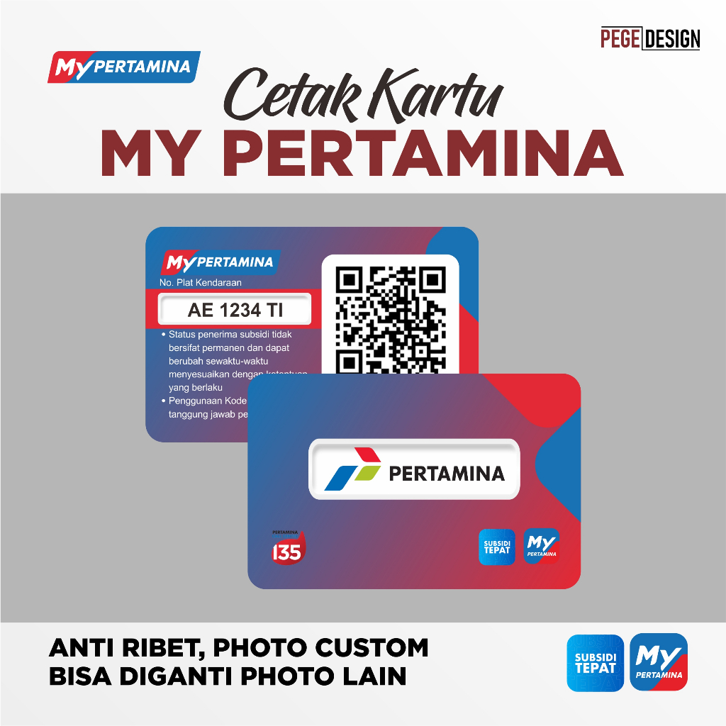 Jual Kartu Pertamina Subsidi Idcard MyPertamina | Shopee Indonesia