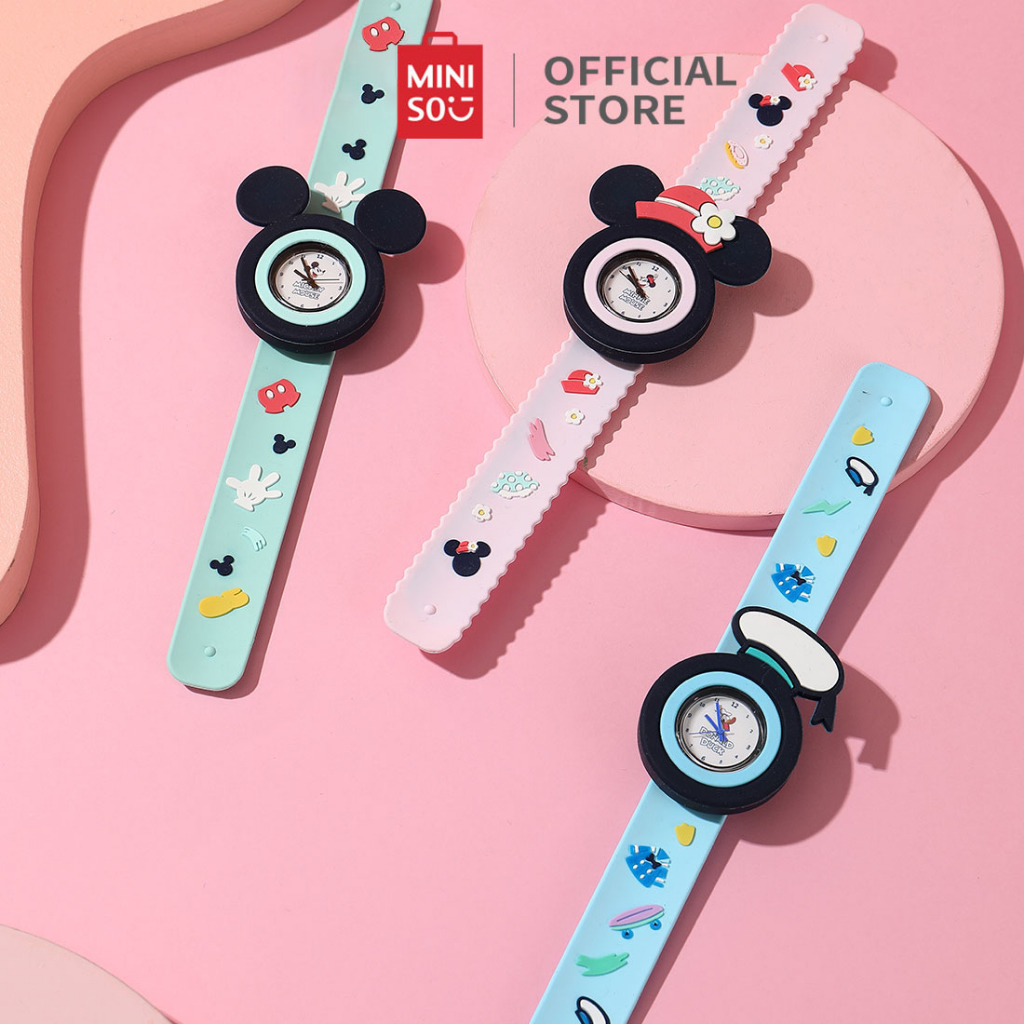 Jual MINISO Jam Tangan Anak-Anak Kids' Watch Baby Watches Mickey Mouse ...