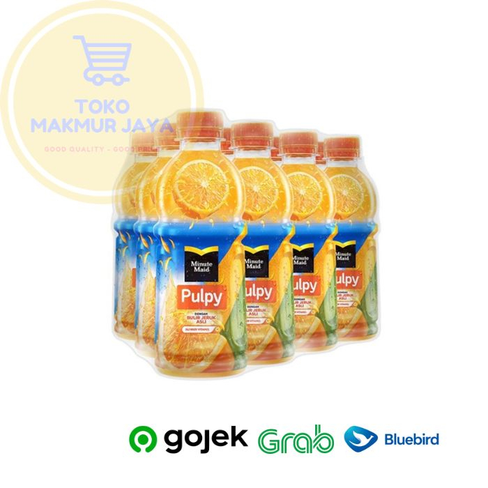 Jual [DUS] PULPY MINUTE MAID BOTOL 300ml | 12pcs | Shopee Indonesia