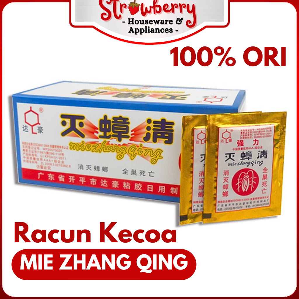 Jual Racun Kecoa Mie Zhang Qing Serbuk Bubuk Anti Kecoak Super Ampuh ...