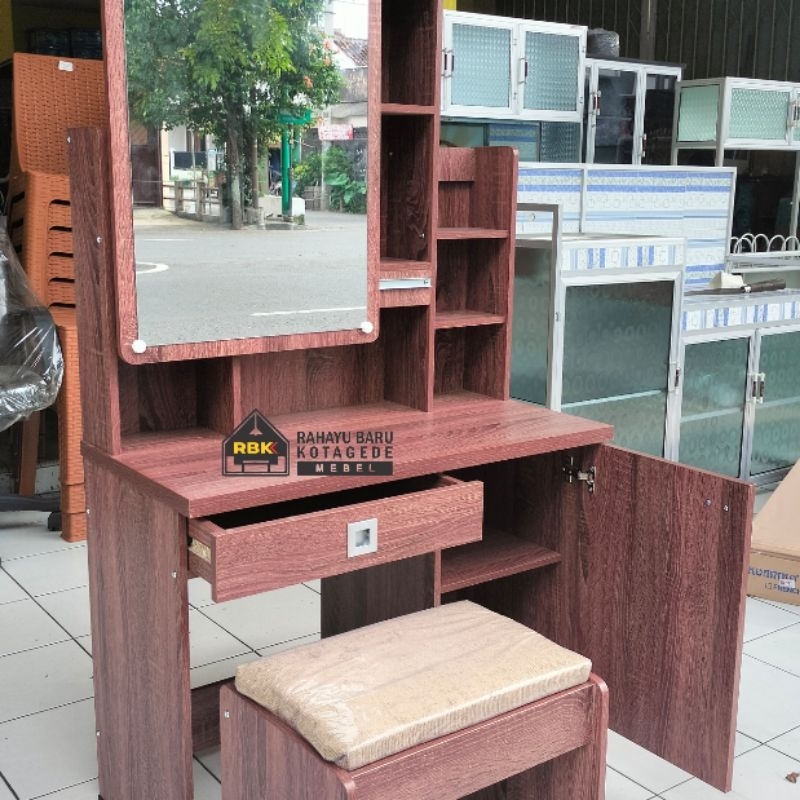 Jual Meja Rias ROMARO-08/Meja Rias Minimalis/Meja Rias Kaca | Shopee ...