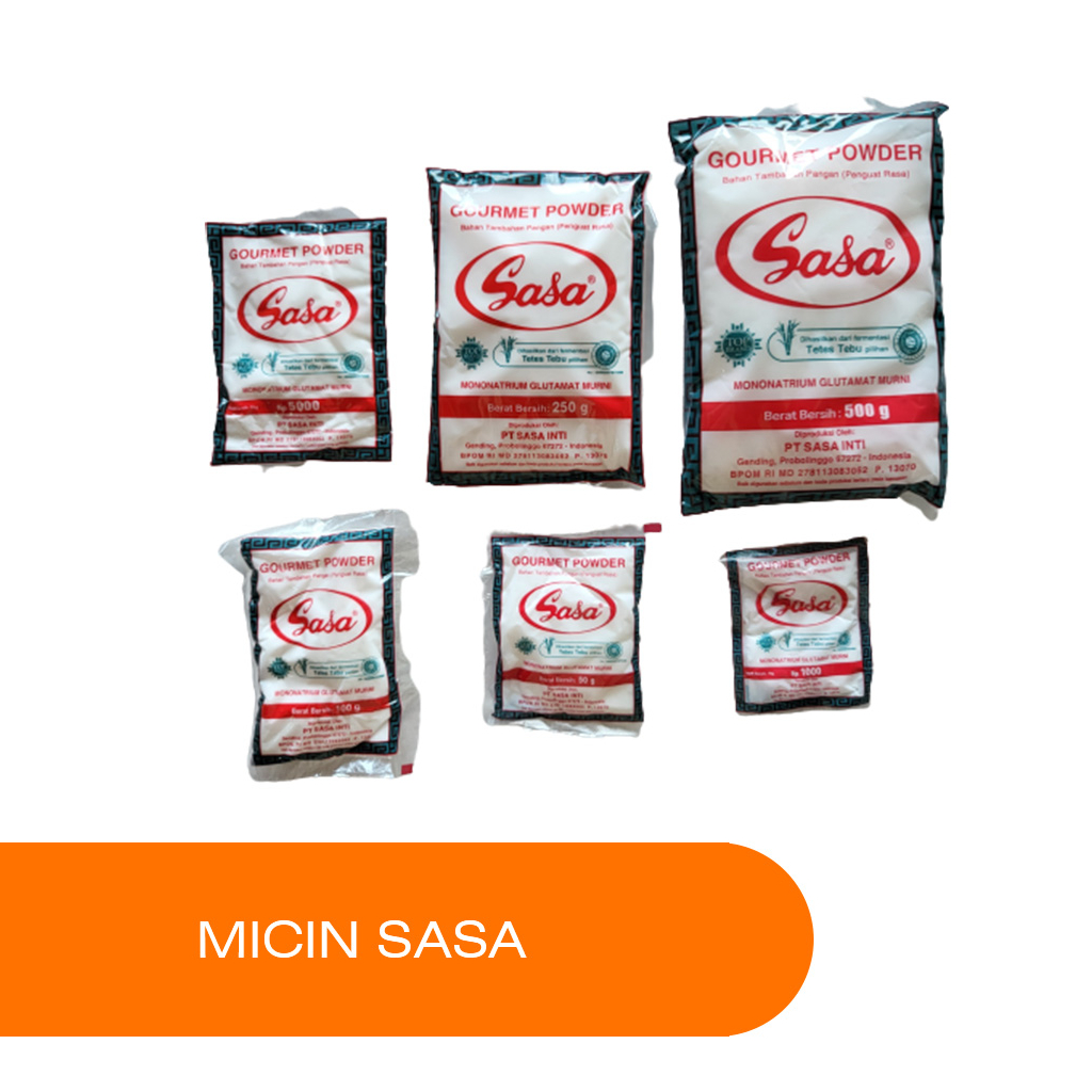 Jual Micin Sasa - 50gr, 100gr, 250gr, 500gr | Shopee Indonesia