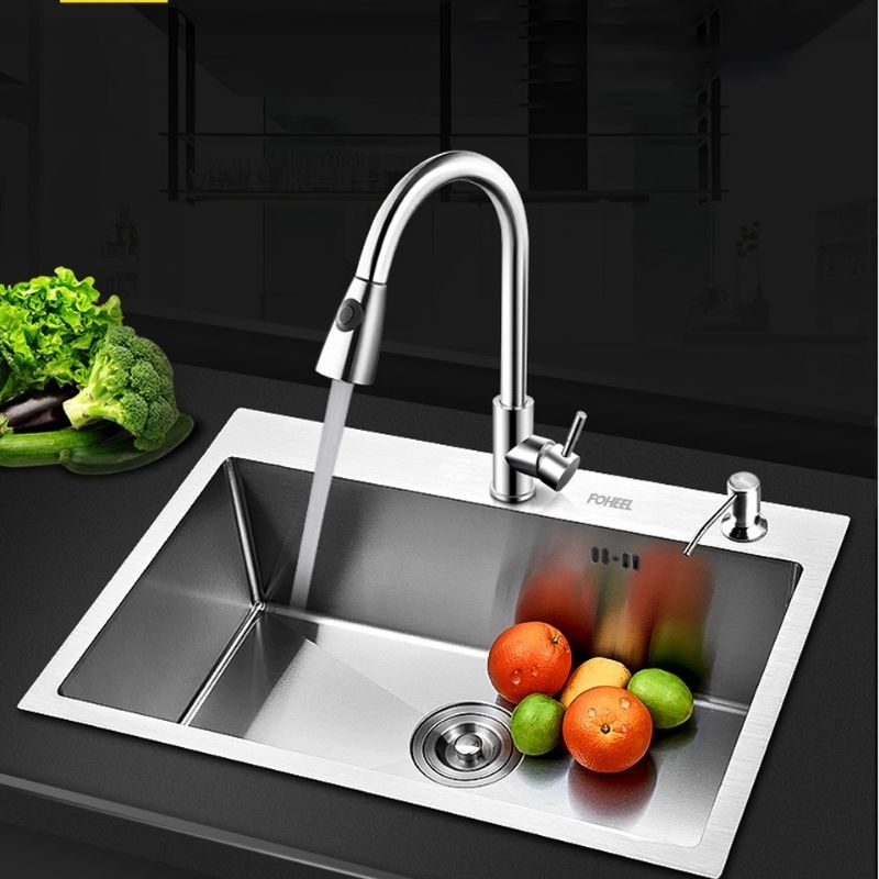 Jual Paket Lengkap Kitchen Sink Stainless INOBE 6045 Stainless Paket ...