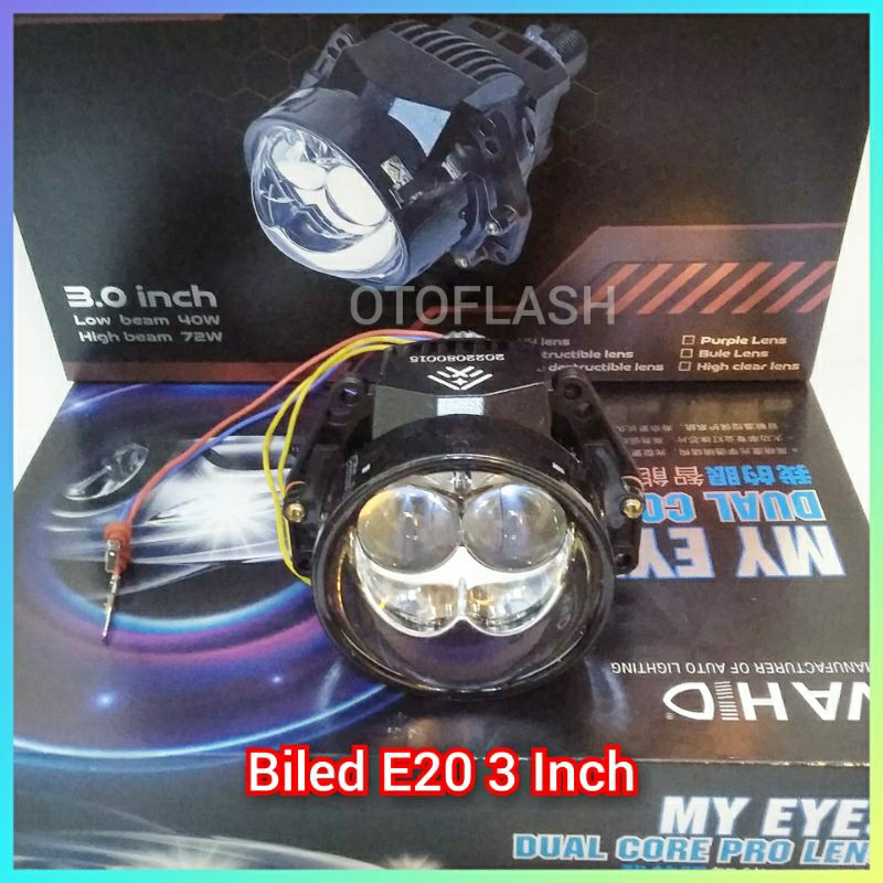 Jual Biled E20 LED Projector 3 Inch Satuan Vahid | Shopee Indonesia
