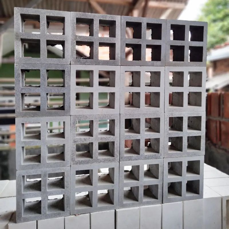 Jual roster beton minimalis, loster beton minimalis, lubang angin, roster dadu, roster kotak ...
