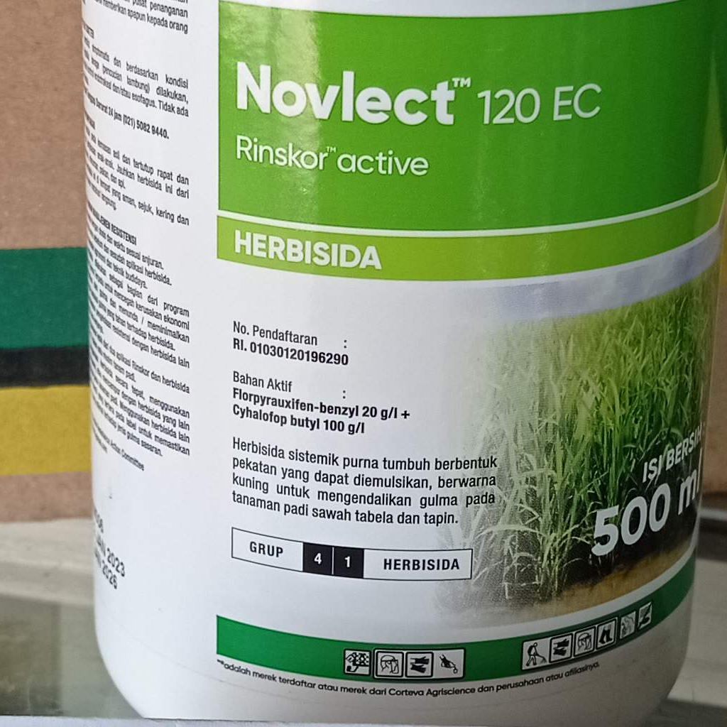 Jual Novlect 120 EC 500 ml - Herbisida Selektif Padi | Shopee Indonesia