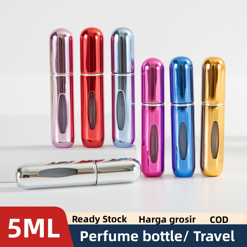 Jual Botol Parfum Travel Refillable Spray 5ml Botol Parfum Isi Ulang ...