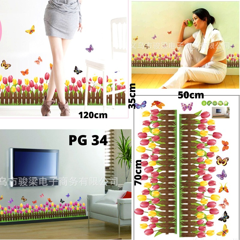 Jual WALL STICKER STIKER SETIKER WALLSTIKER WALLSTICKER DINDING PAGAR ...