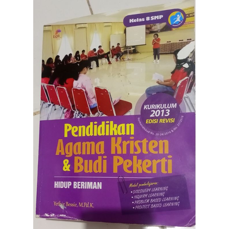 Jual Buku Agama Kristen kelas 8 Penerbit BPK Gunung Mulia | Shopee ...