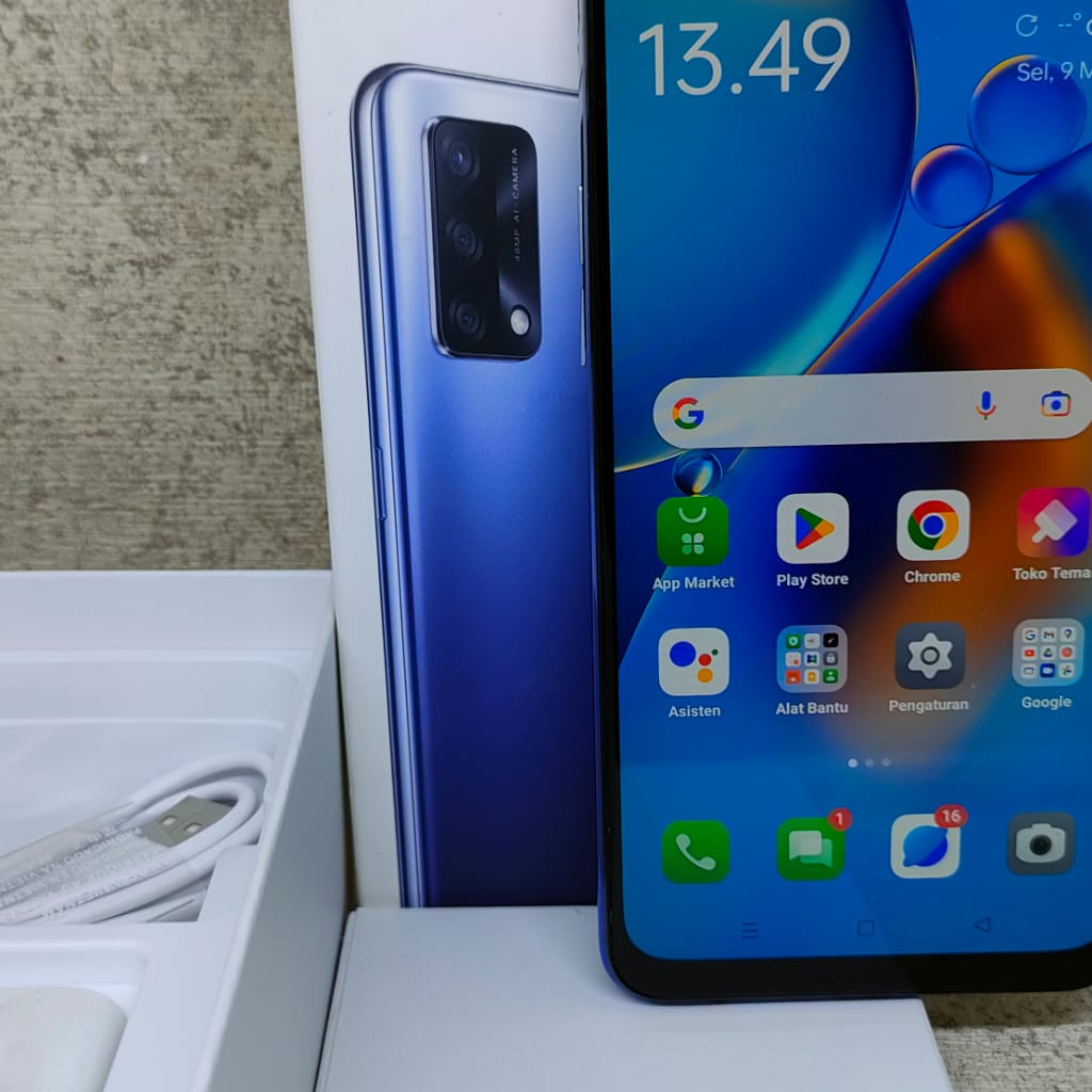 Jual Oppo A74 4G Dan 5G RAM 6GB ROM 128GB Grade B Bagus Siap Pakai | Shopee Indonesia