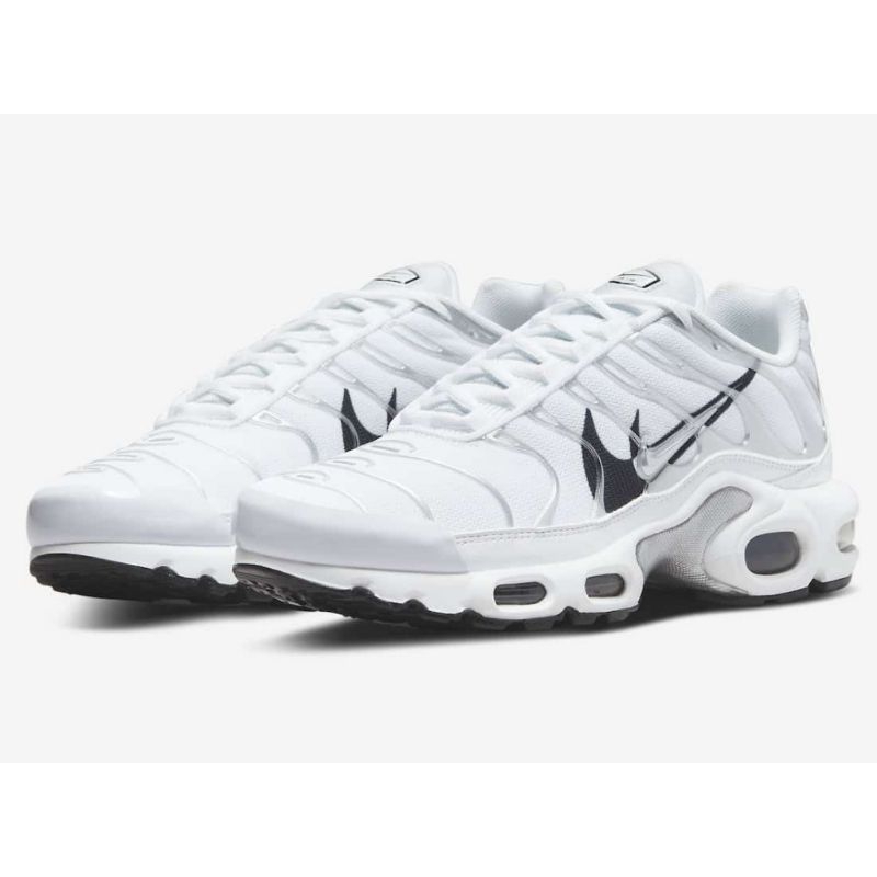 Jual Nike Air Max Plus Tn White Silver Premium Original | Shopee Indonesia