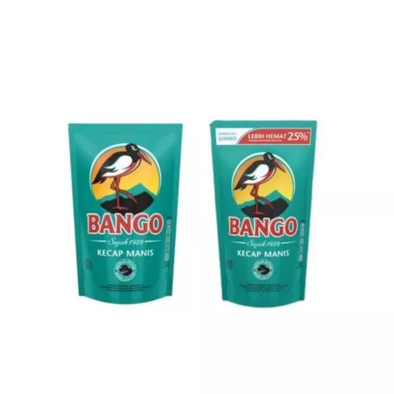 Jual BANGO Kecap Manis Soy Sauce Refill Pouch 735ml(1000gr)/ 520ml ...