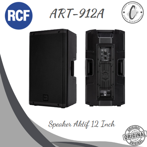 Jual RCF ART912A Professional Speaker Aktif 12 Inch Original ART-912A ART-912 A | Shopee Indonesia
