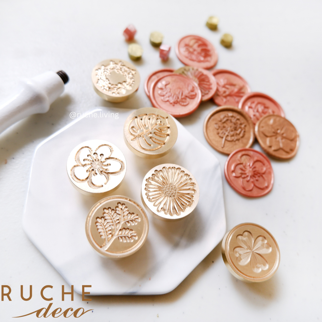 Jual RUCHE DECO - Brass Stamp Head Flower and Leaves (tanpa gagang ... Jual RUCHE DECO - Brass Stamp Head Flower and Leaves (tanpa gagang ...
