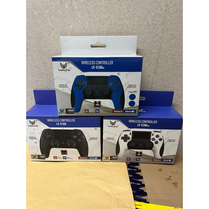 Jual STIK PC PS4 PS5 LUCKY FOX WIRELESS CONTROLLER LF-0288 STICK ...