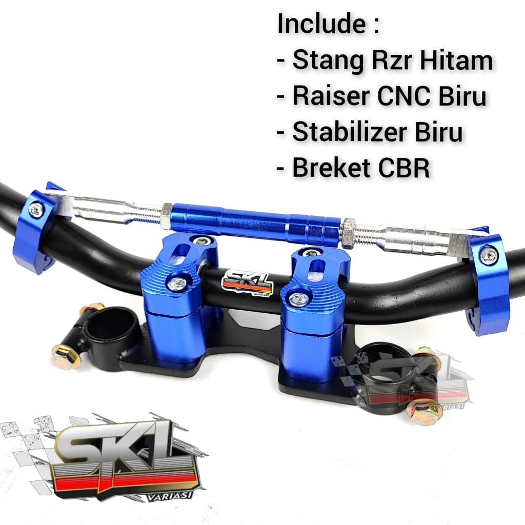 Jual Breket dudukan stang Plus Reser Plus Stabilizer CB150R Old New ...