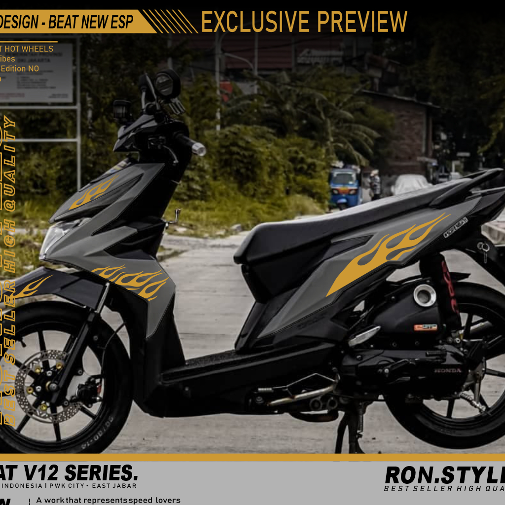 Jual V12 CUTTING STICKER STRIPING VARIASI BEAT NEW ESP STRIPING BEAT ...