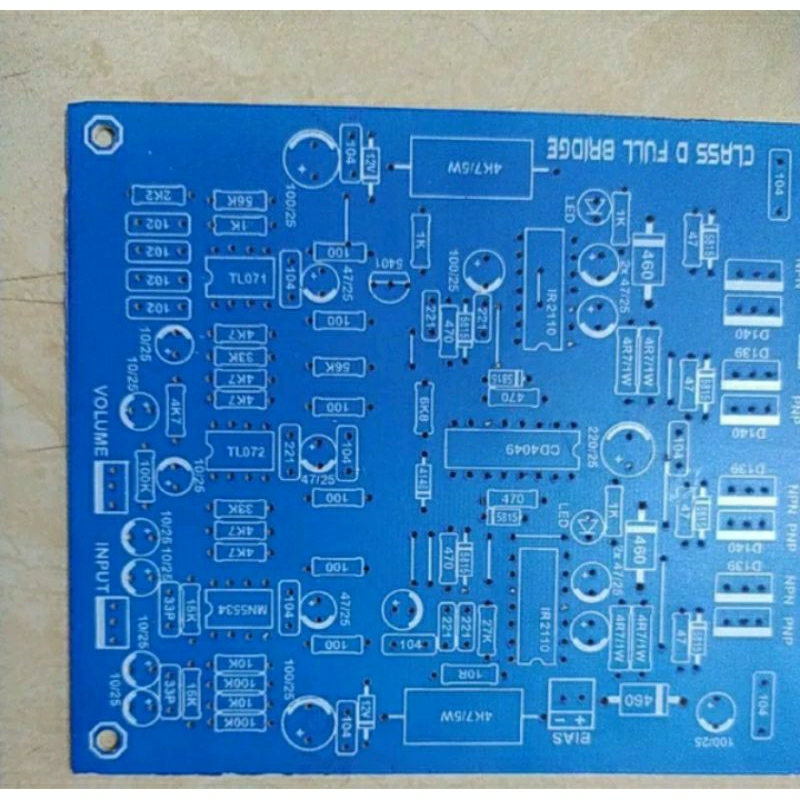 Jual PCB Class D Fullbridge 8 fet | Shopee Indonesia