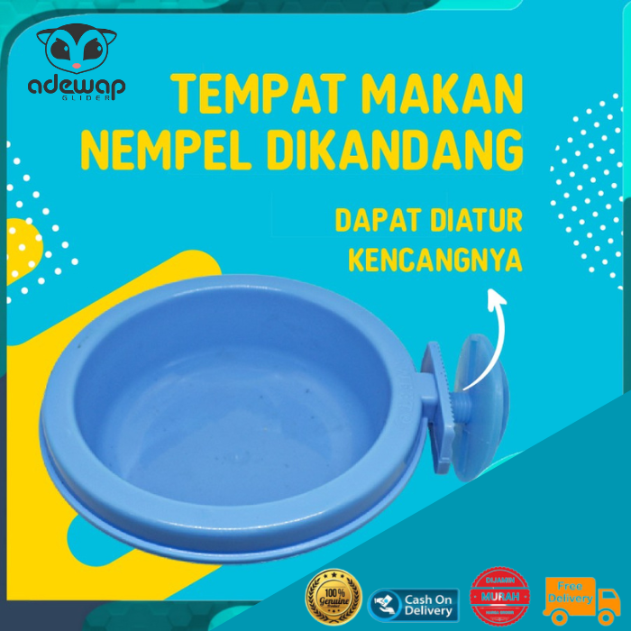 Jual TEMPAT MAKAN JEPIT SINGLE SG KUCING MUSANG KELINCI TEMPEL SEKRUP ...