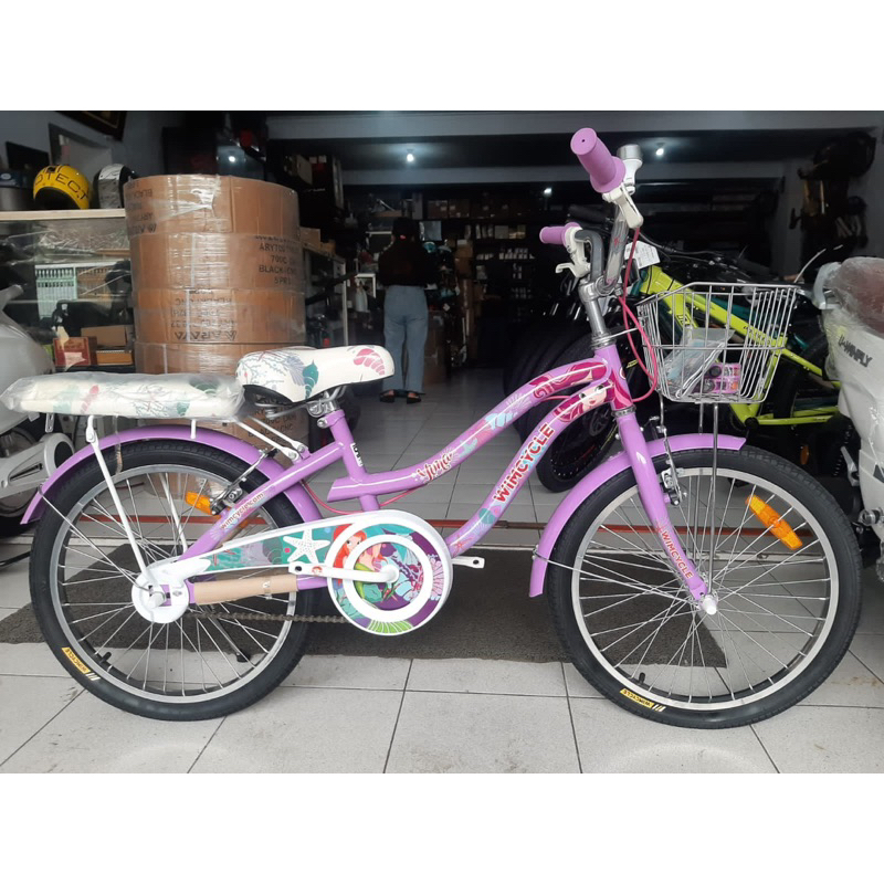 Jual SEPEDA PEREMPUAN / MINI / CTB / CITY BIKE 20 INCH WIMCYCLE YUNA ...