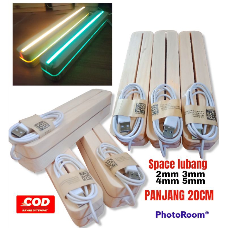 Jual Stand Led Akrilik/Dudukan Lampu Hias Akrilik/Base Lamp Led Akrilik ...