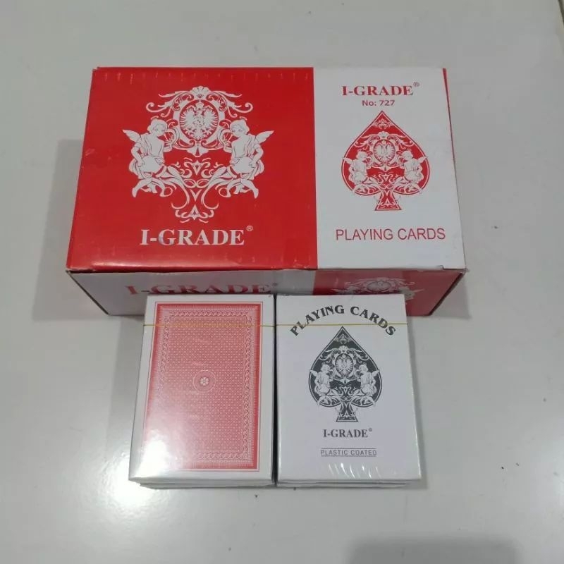 Jual Kartu Remi I-GRADE No.727 / Kartu Remi / Playing Card | Shopee ...